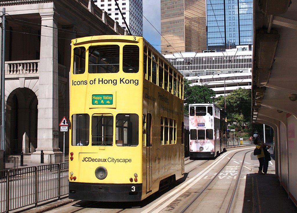 Trams in Hong Kong