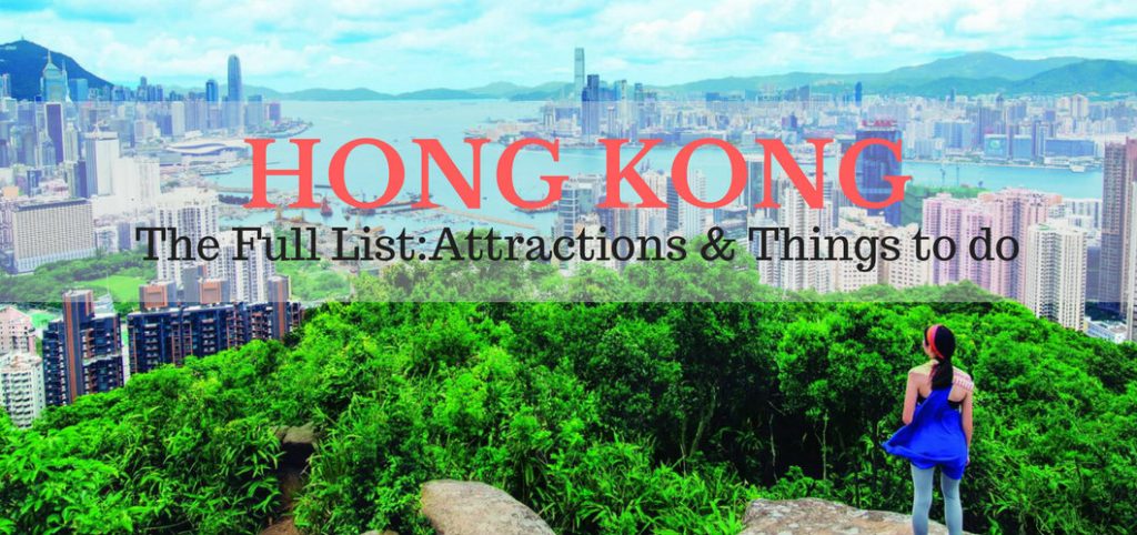 Hong Kong on One-Page: All the Things to do & See – thehkshopper.com