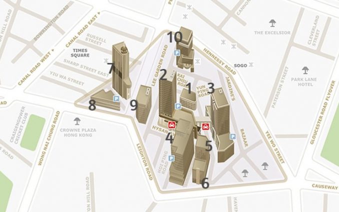 Lee Gardens at Causeway Bay – TheHKshopper.com – Top Shopping ...